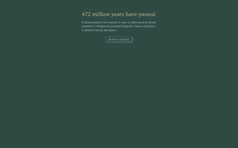 Speculative Evolution Generator V2