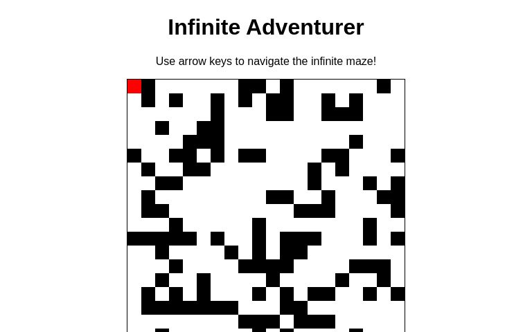Infinite Adventurer ― Perchance Generator