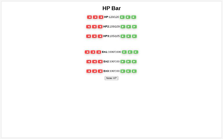 HP Bar ― Perchance Generator
