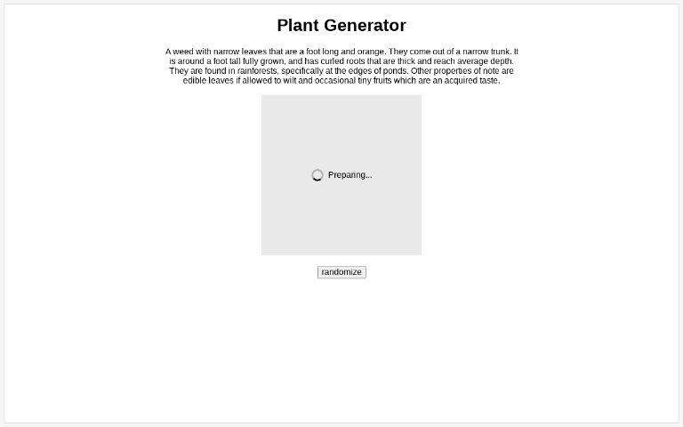 Plant Generator