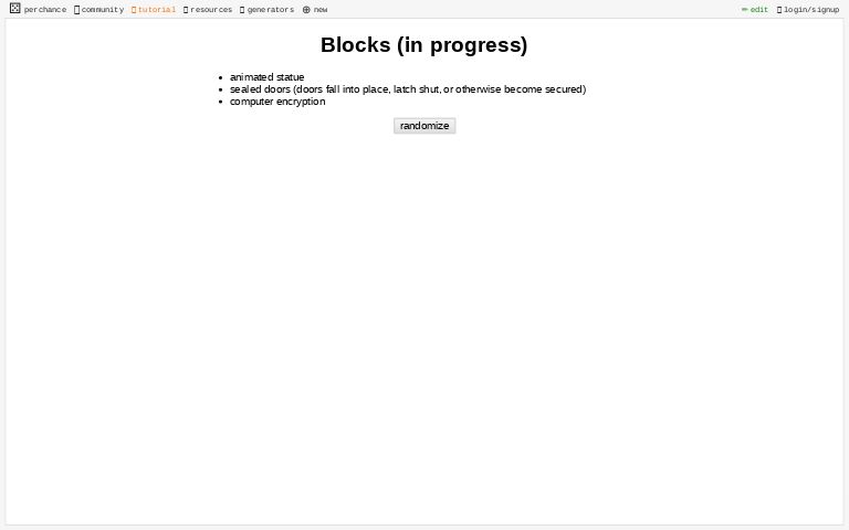 Blocks (in progress) ― Perchance Generator
