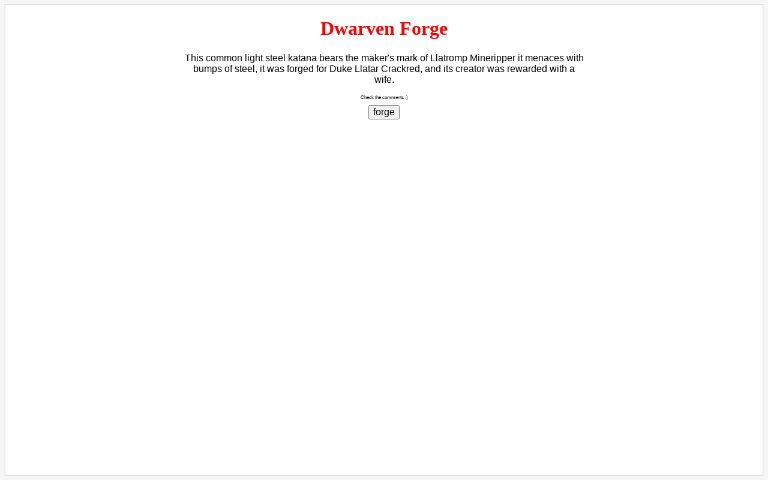 Dwarven Forge ― Perchance Generator