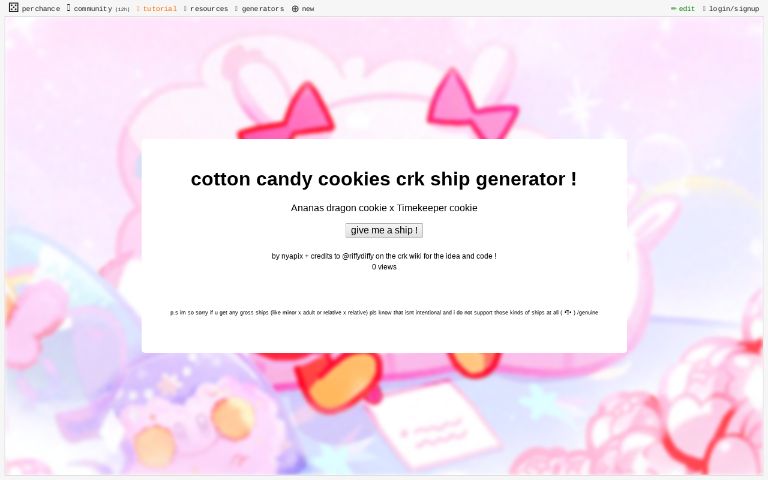 cotton candy cookies crk ship generator