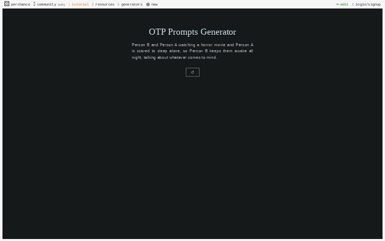 OTP Prompts Generator