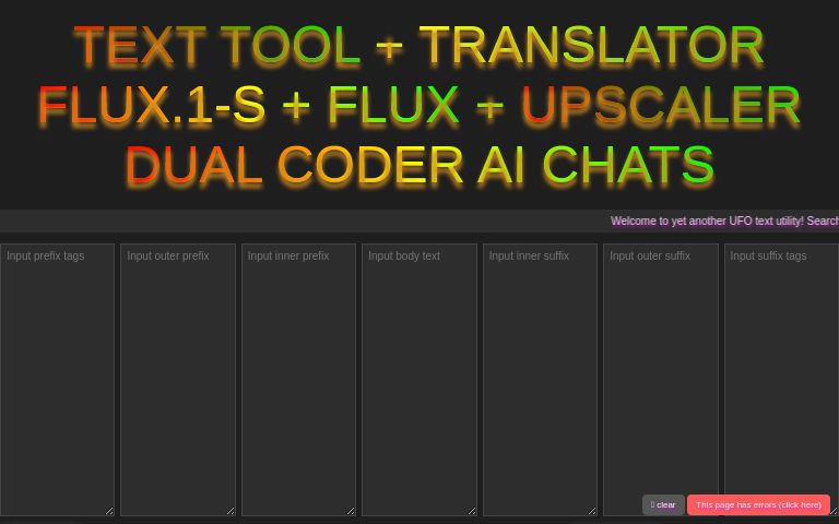 Text Mechanic Advanced ― Perchance Generator