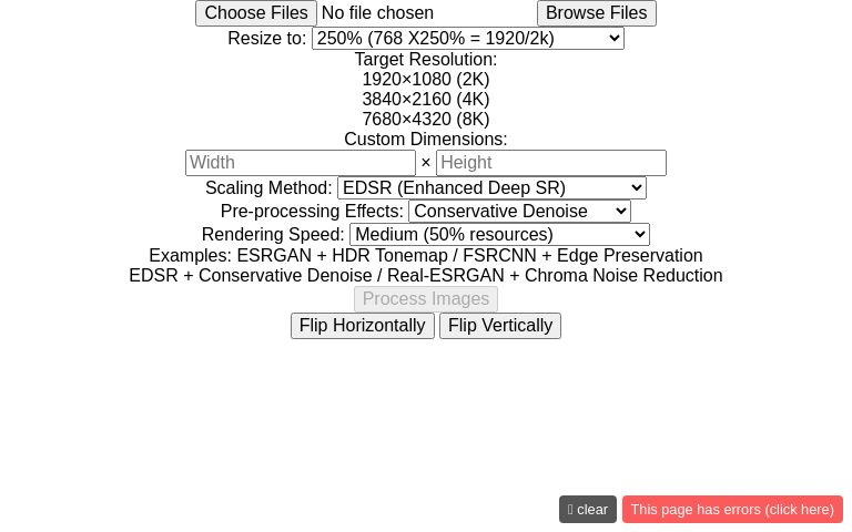 UFO DIY UPSCALER ― Perchance Generator