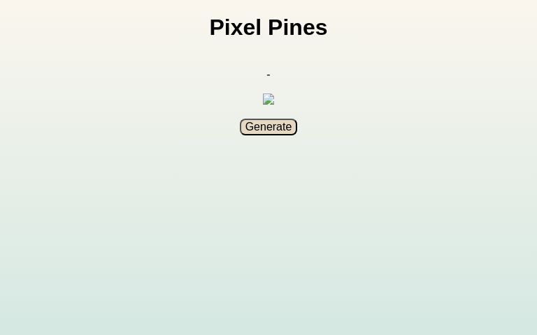 Pixel Pines ― Perchance Generator