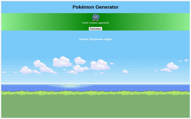 Pokémon Generator