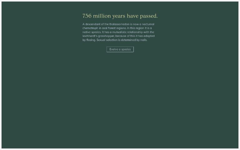 Speculative Evolution Generator V3