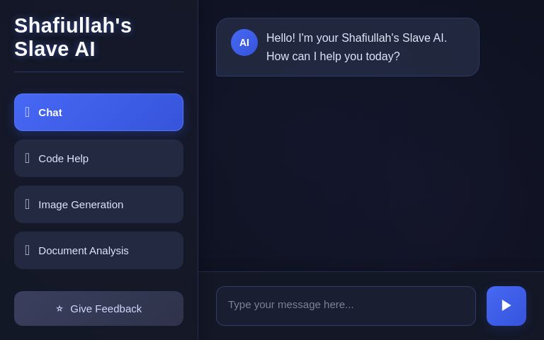 Provide Feedback ― Perchance Generator