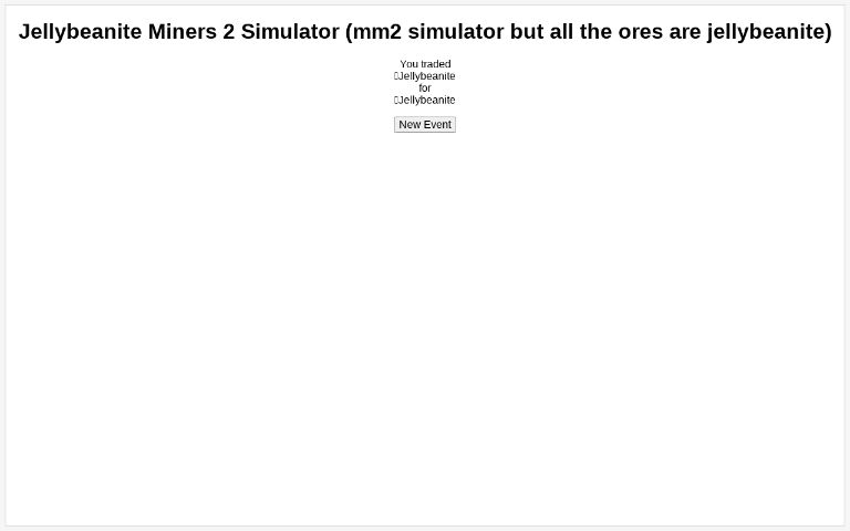 Jellybeanite Miners 2 Simulator (mm2 simulator but all the ores are ...