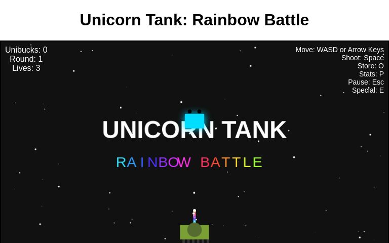 Unicorn Tank: Rainbow Battle ― Perchance Generator