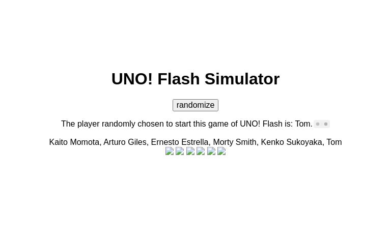 UNO! Flash Simulator ― Perchance Generator