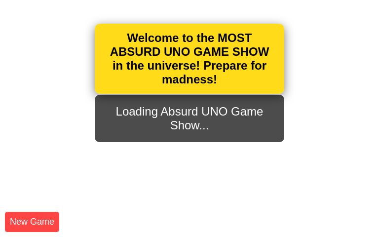 Absurd UNO Show ― Perchance Generator