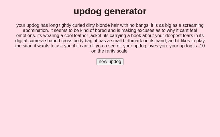 updog generator