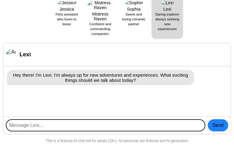 Adult AI Companions ― Perchance Generator