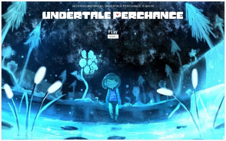 Undertale ― Perchance Generator