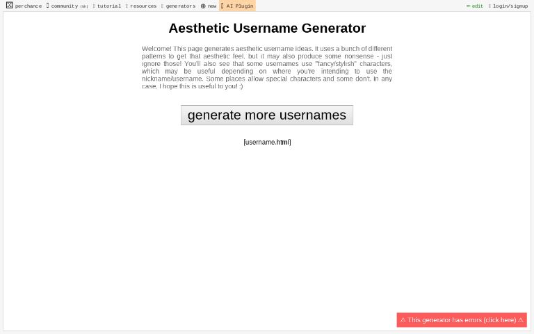Aesthetic Username Generator (1000's of Ideas)