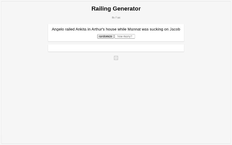 Railing Generator