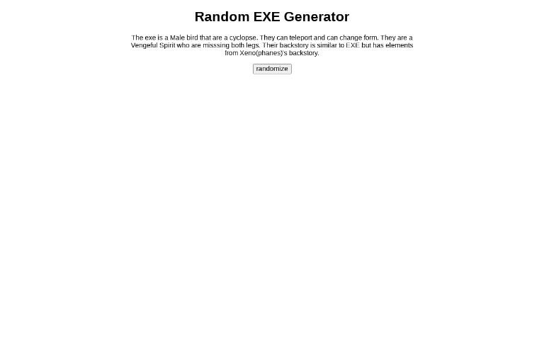 Random EXE Generator