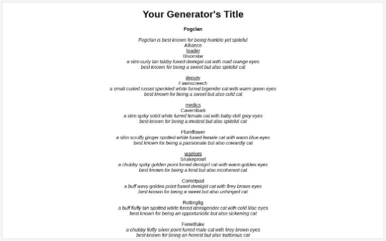 V0okkcpion ― Perchance Generator