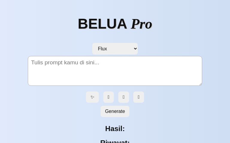 BELUA Pro ― Perchance Generator