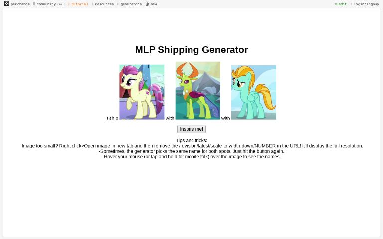 MLP Shipping Generator