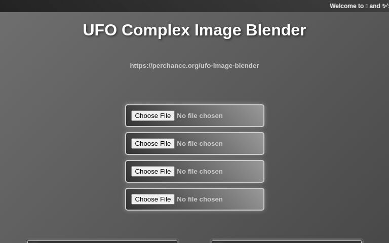 Complex Image Blender ― Perchance Generator