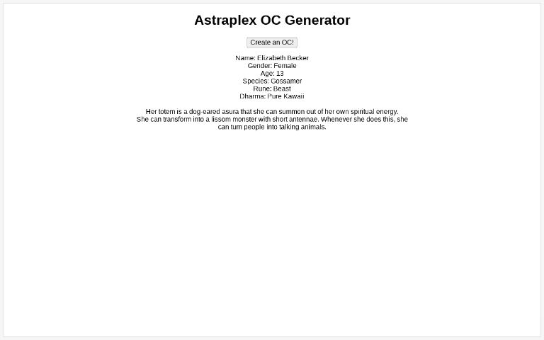 Recently Updated Generators ― Perchance