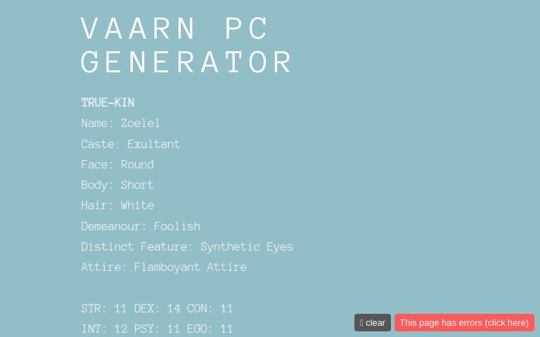 Vaarn pc Generator