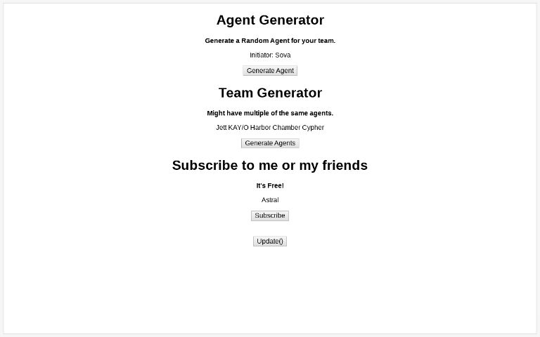 Agent Generator