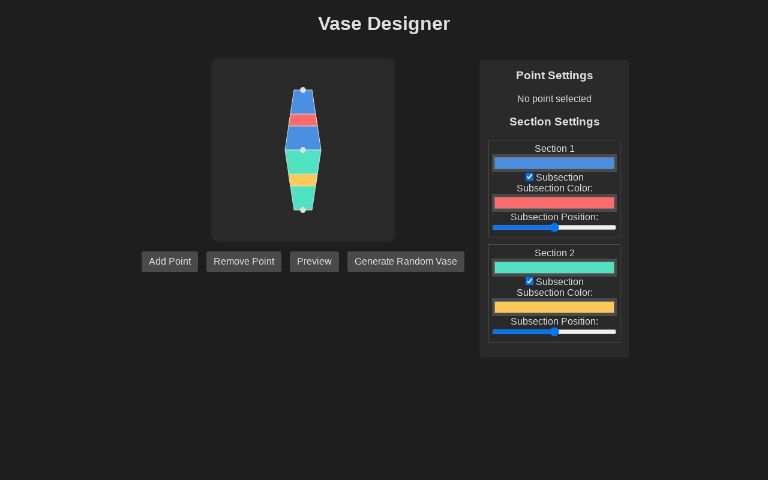 Vase Designer ― Perchance Generator