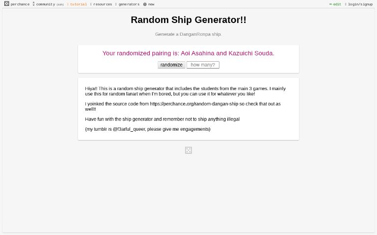 Random Ship Generator!!