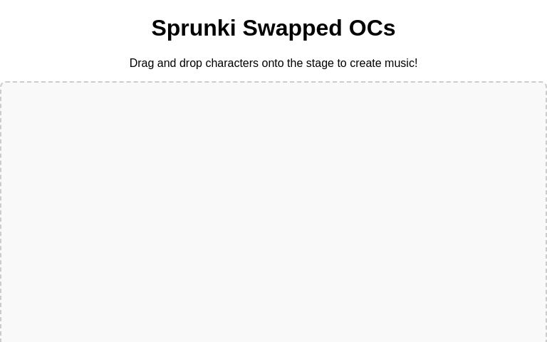 Sprunki Swapped OCs ― Perchance Generator