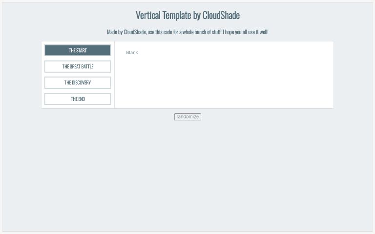 Vertical Template by CloudShade ― Perchance Generator