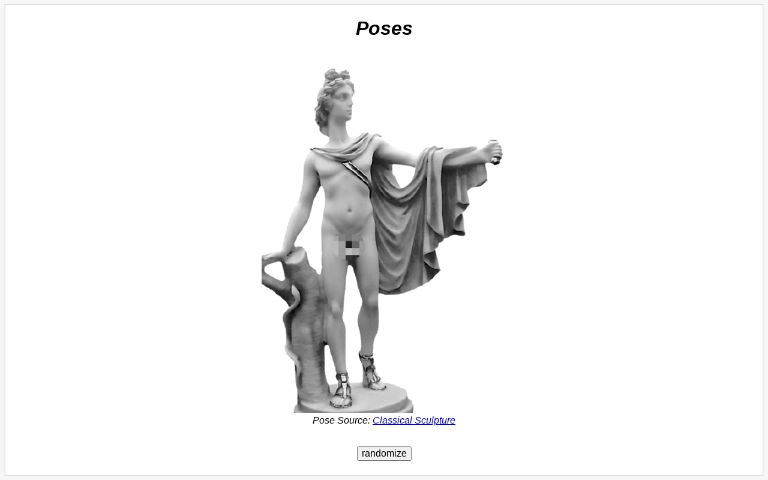 Poses ― Perchance Generator