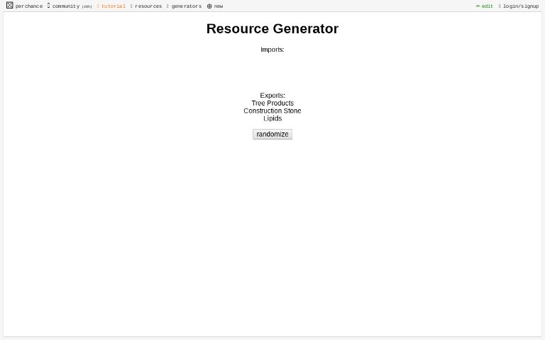 Resource Generator