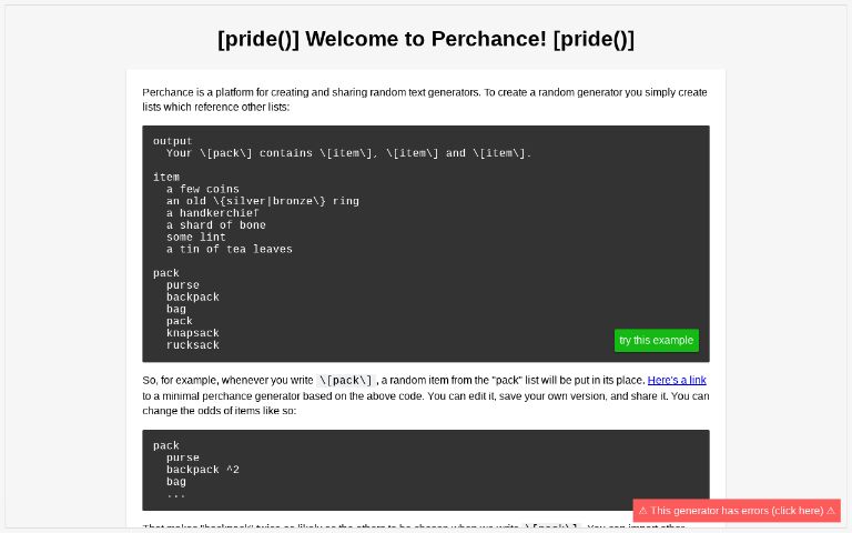 neb1 pack gen - Perchance.org