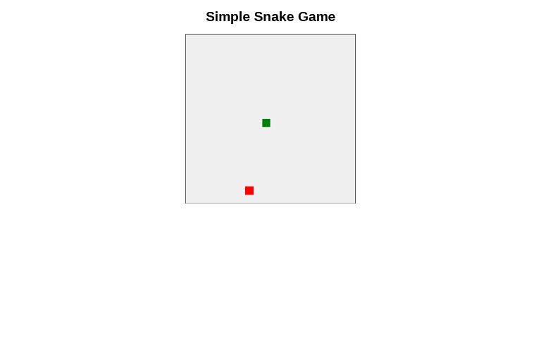 Simple Snake Game ― Perchance Generator