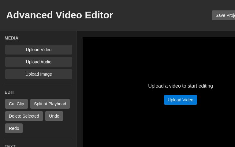 Advanced Video Editor ― Perchance Generator