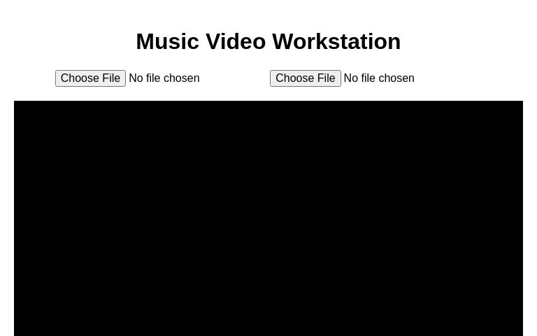 Music Video Workstation ― Perchance Generator