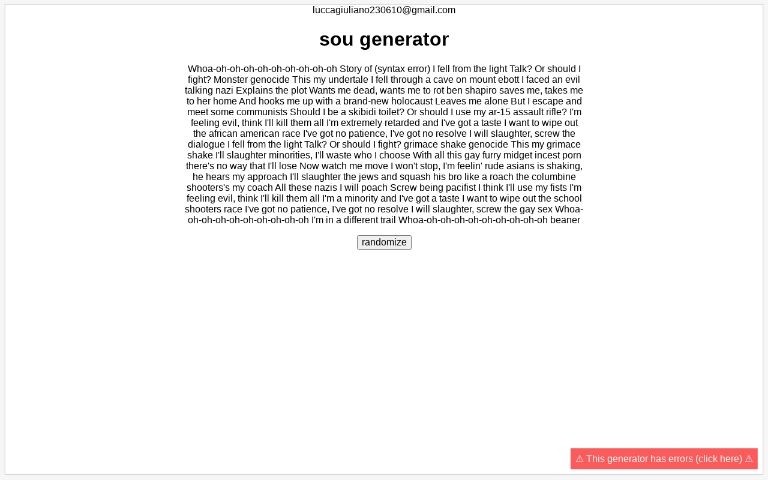 sou generator