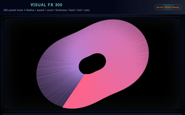 Visual FX 300 ― Perchance Generator