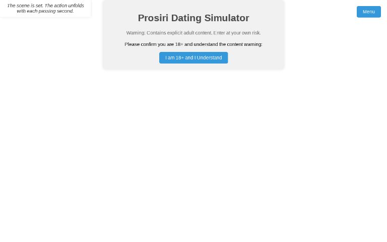 Prosiri Dating Simulator ― Perchance Generator