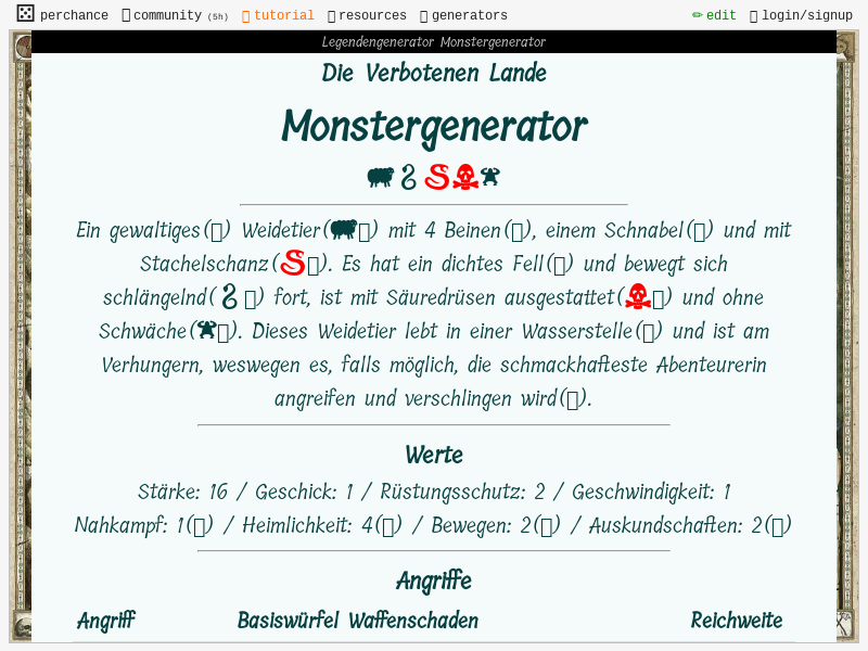 Monstergenerator