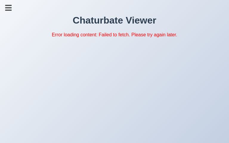 Chaturbate Viewer ― Perchance Generator