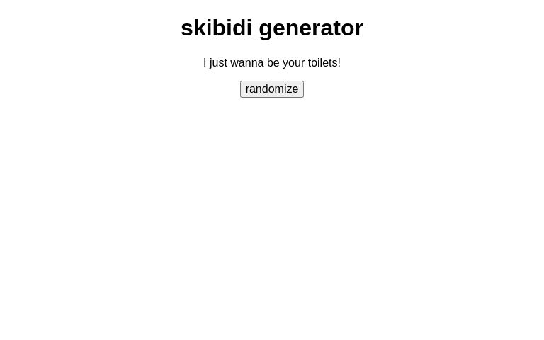 skibidi generator