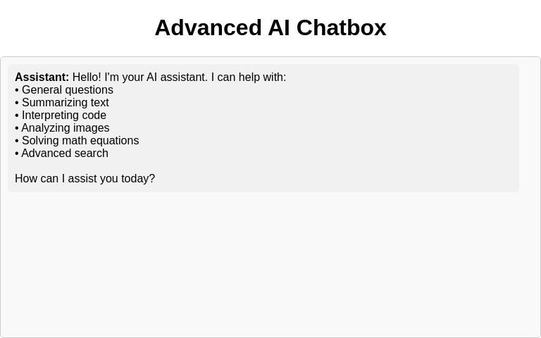Advanced AI Chatbox ― Perchance Generator
