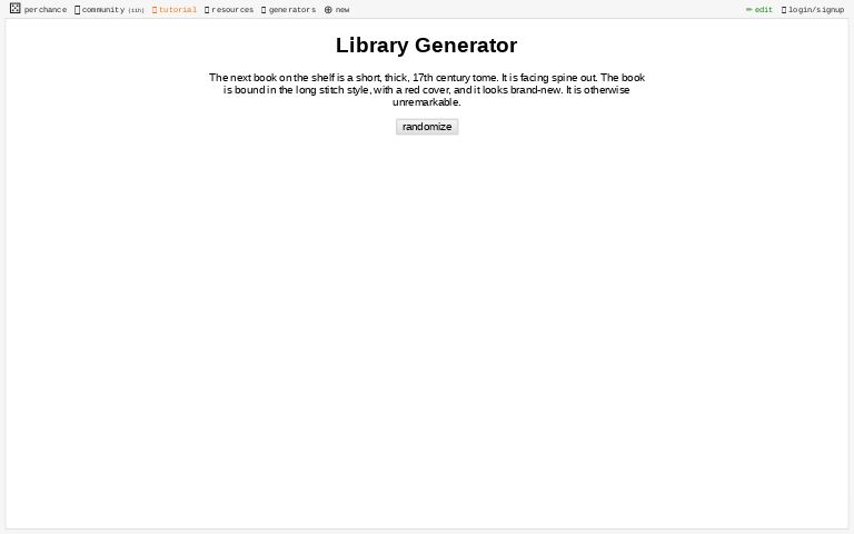 Library Generator