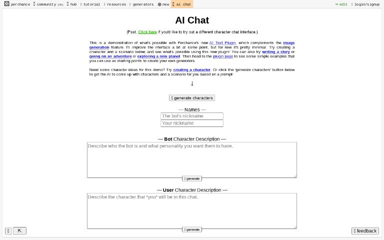 AI Chat & Roleplay (free, no sign-up, fast, unlimited)